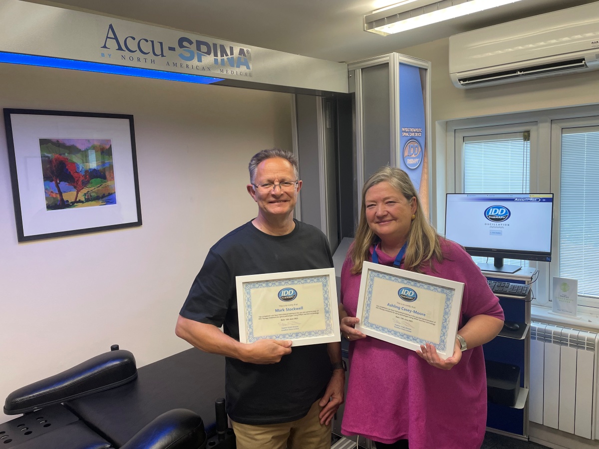 New IDD Therapy Spinal Decompression Now Available at Mark Stockwell ...